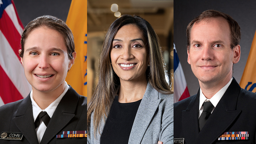 Dr. Amanda Cohn, Anita Patel, Dr. David Fitter and the COVID-19 Vaccine ...