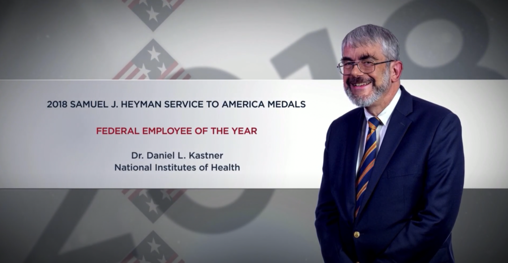 Sammies 2018 Daniel Kastner • Samuel J. Heyman Service to America Medals
