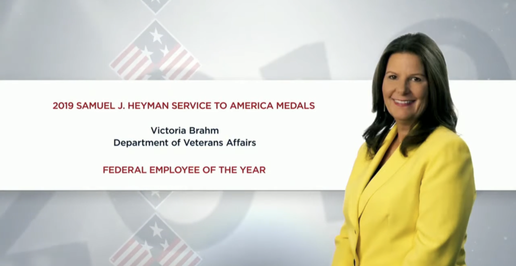 Sammies 2019 Victoria Brahm • Service to America Medals