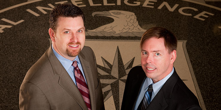 Don Burke and Sean P. Dennehy • Service to America Medals